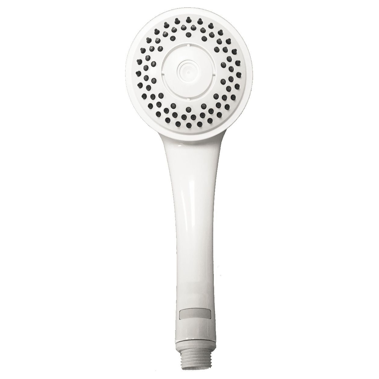 Aqualisa 90mm Single Mode Adjustable Shower Head White 524401