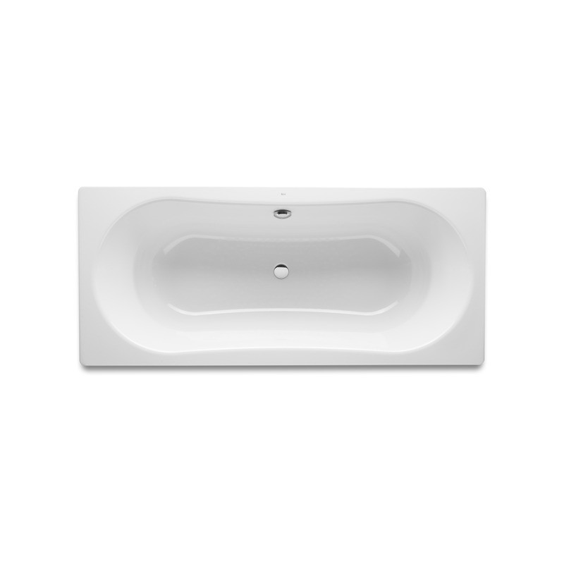 Roca Duo Plus Double Ended Steel Bath 1800 x 800mm Anti-Slip
